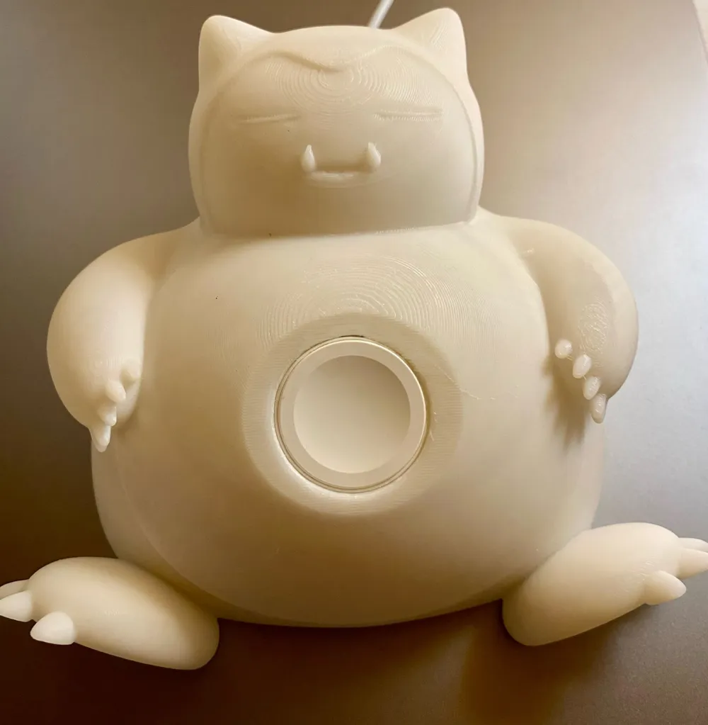 Snorlax Apple watch charge base - Free 3D Print Model - MakerWorld