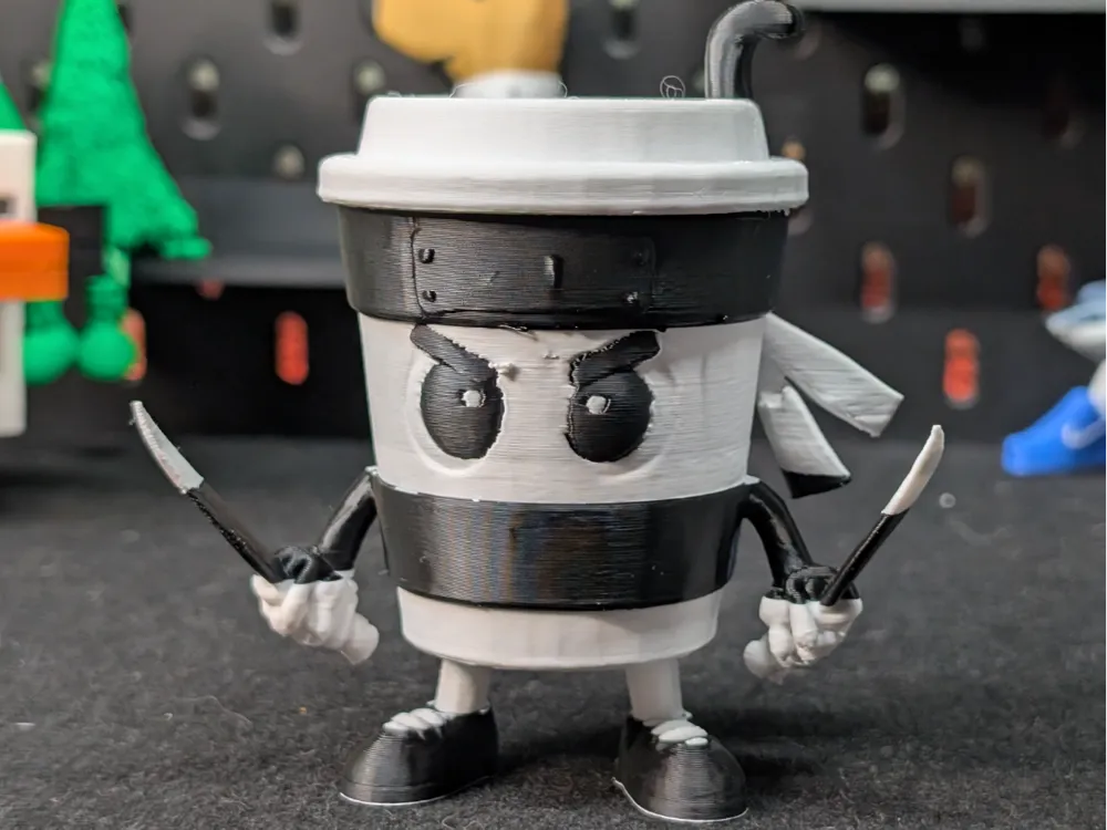 Cappuccino Assassin Italian Brain Rot Meme Figurine - Free 3D Print ...