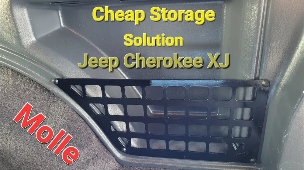 Jeep XJ Rear Cubby Storage Panel – Molle Style by ZinkerCombo ...