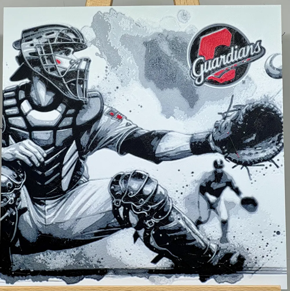 Play Ball! Cleveland Guardians #3 by bestboi3d - MakerWorld