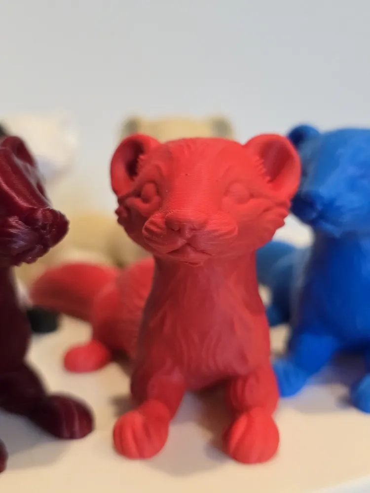 Small Ferret / Weasel - Free 3D Print Model - MakerWorld
