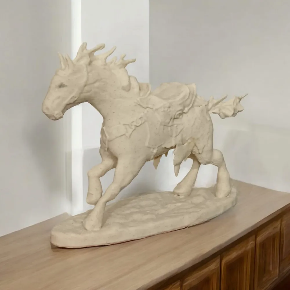 3D Running Horse Model Inspired by Darksiders by PS3D CREATIVE - MakerWorld