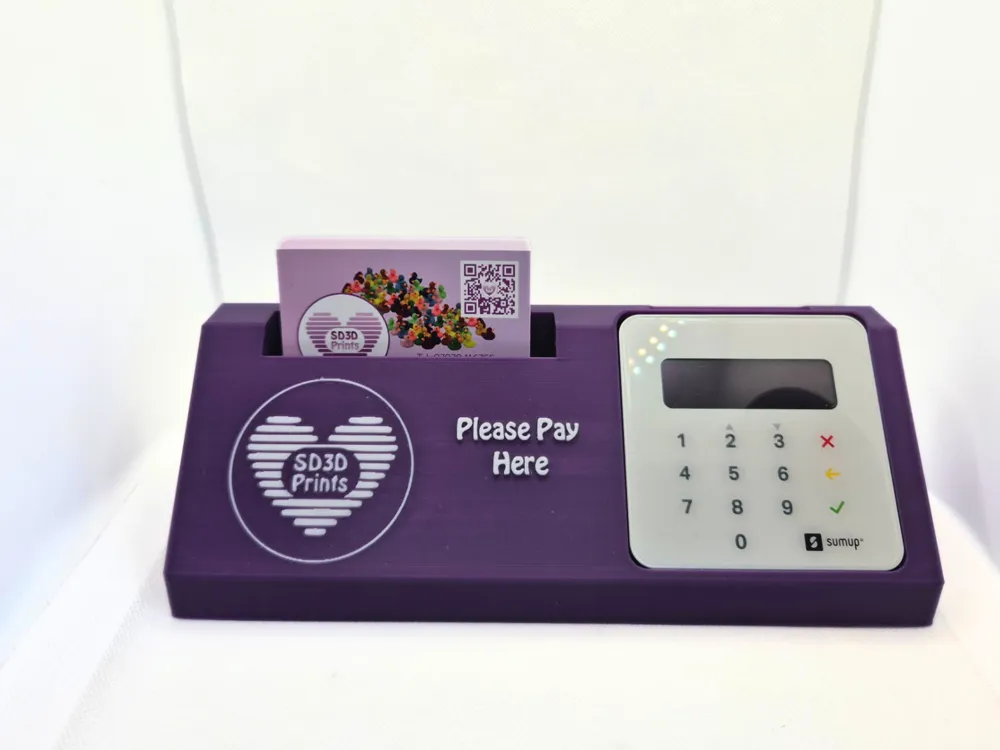 Sumup Payment Terminal Holder - Free 3D Print Model - MakerWorld