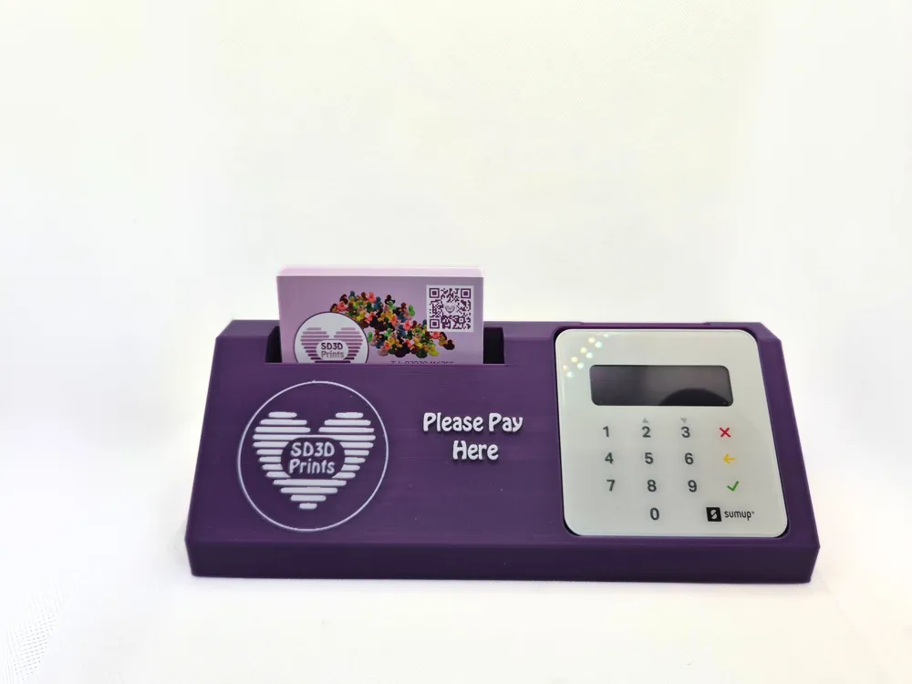 Sumup Payment Terminal Holder - Free 3D Print Model - MakerWorld