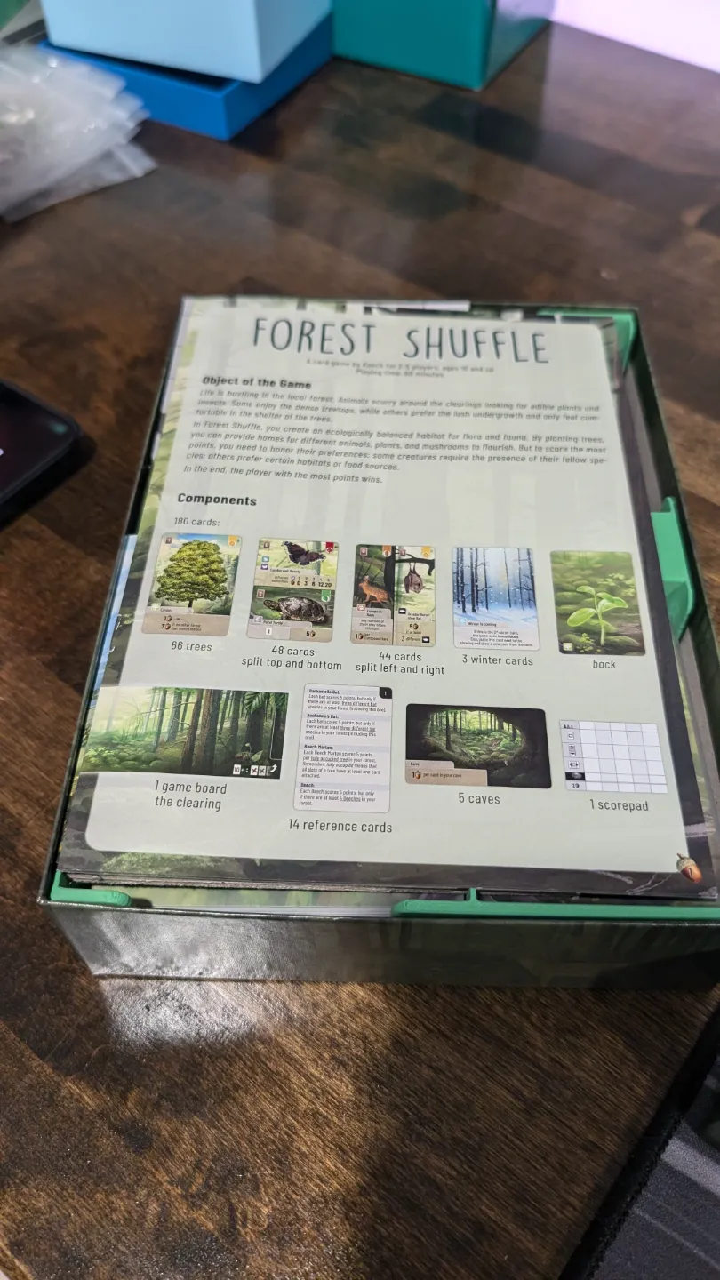Forest Shuffle Insert by scuzzy19 - MakerWorld