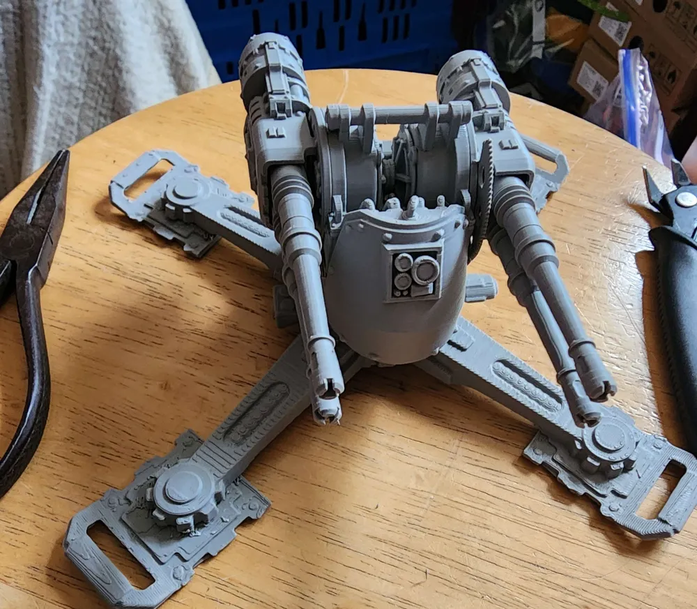 Araknae炮塔替代模型 来自 Callador MakerWorld：免费下载 3D 模型