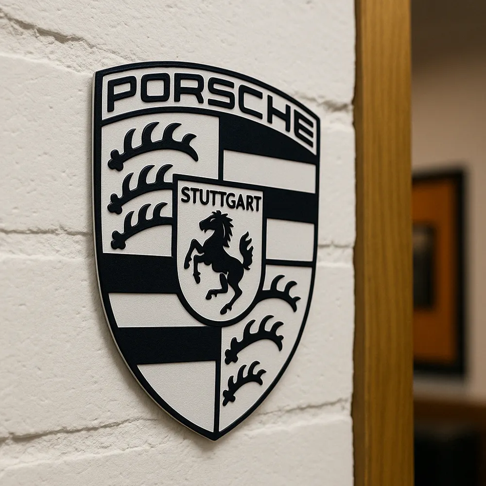 PORSCHE Sign by BoKi MakerWorld: Download Free 3D Models