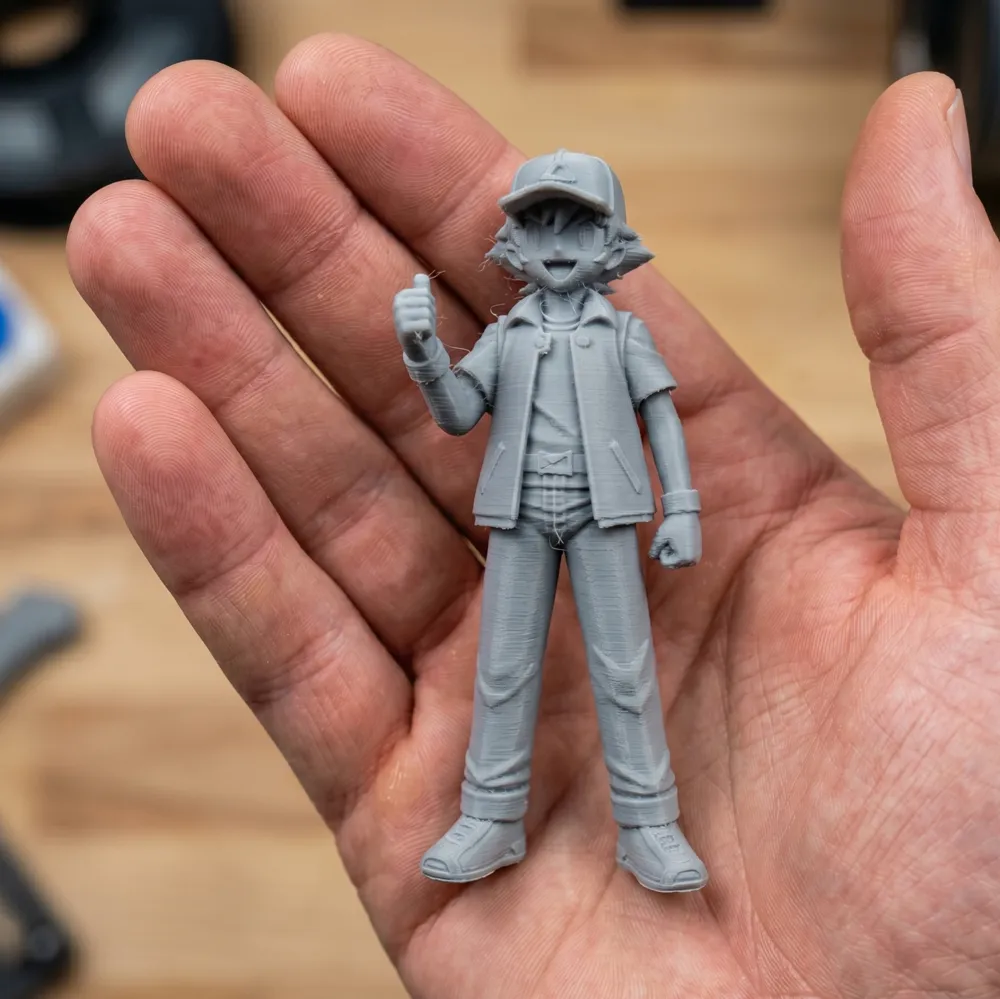 Ash Ketchum & Pikachu From Pokémon Series Fan Art - Free 3D Print Model ...