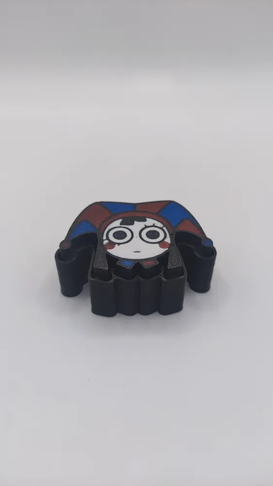 Pomni & Jax Amazing Digital Circus Fidget Clicker - Free 3D Print Model ...