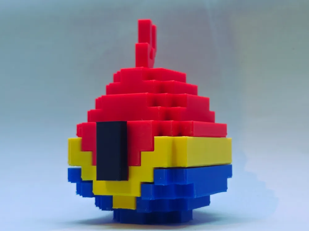 Minecraft Parrot spawn-egg (new minecraft texture) by Ihujk MakerWorld ...
