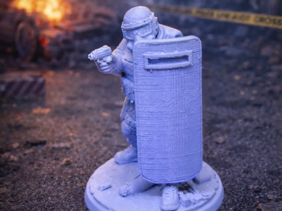 GIGN Elite Urban Assault Soldier - Free 3D Print Model - MakerWorld