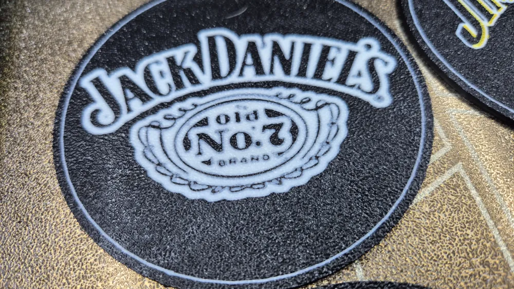 Whiskey Logo Coaster Set – Bar Accessories & Decor by Pitrstar ...