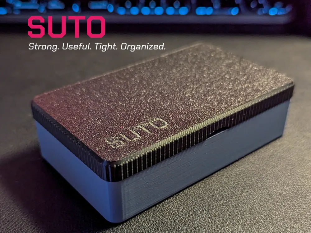 SUTO SnapBox – Storage Box with Snap-Fit Lid by Gruso MakerWorld ...