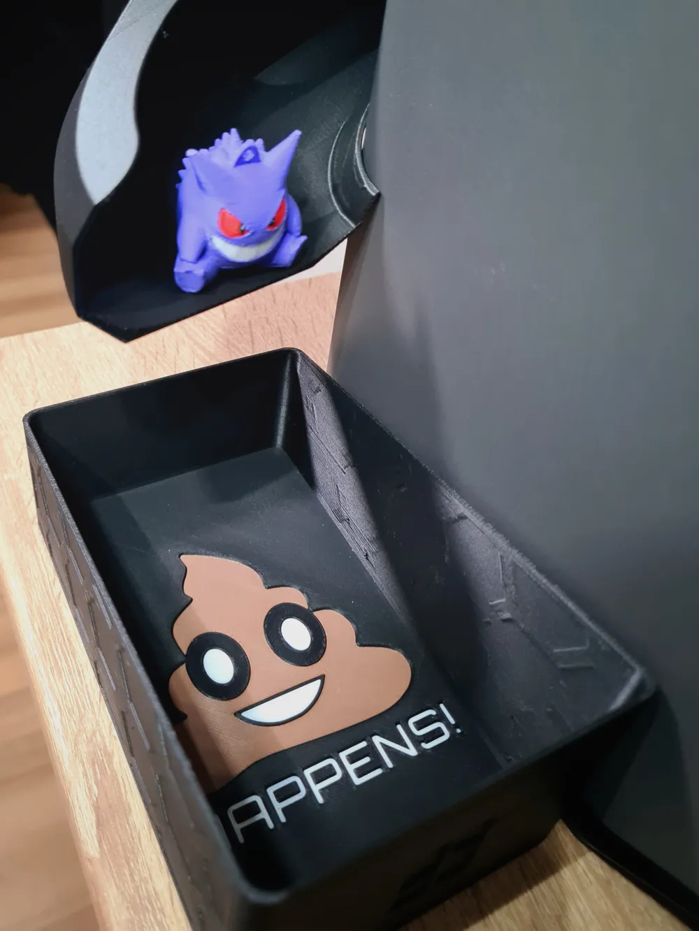 Poop Chute for H2C / H2D / H2S (with Box) - Free 3D Print Model ...