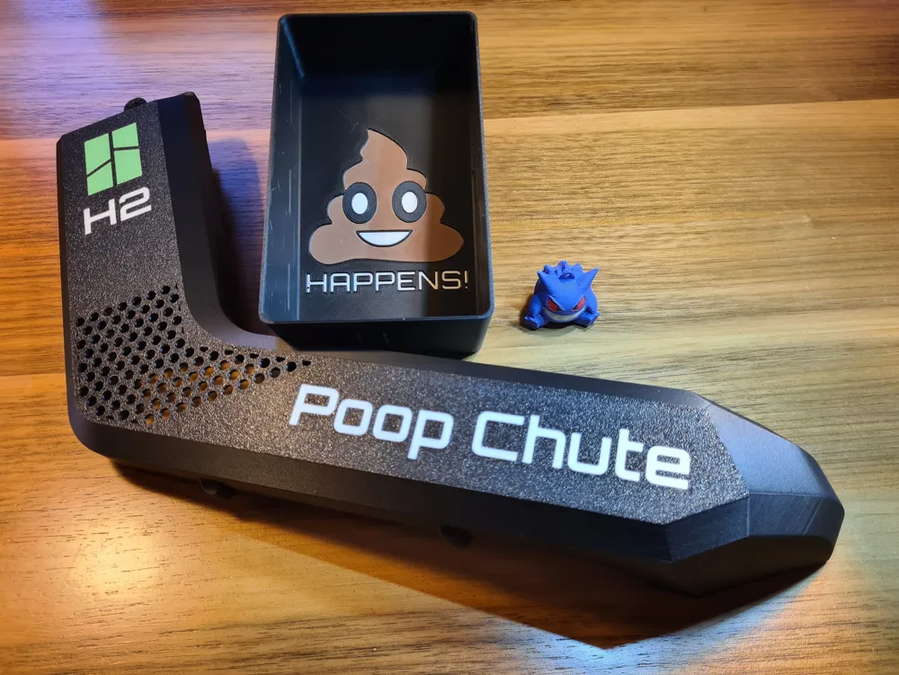 Poop Chute for H2C / H2D / H2S (with Box) - Free 3D Print Model ...