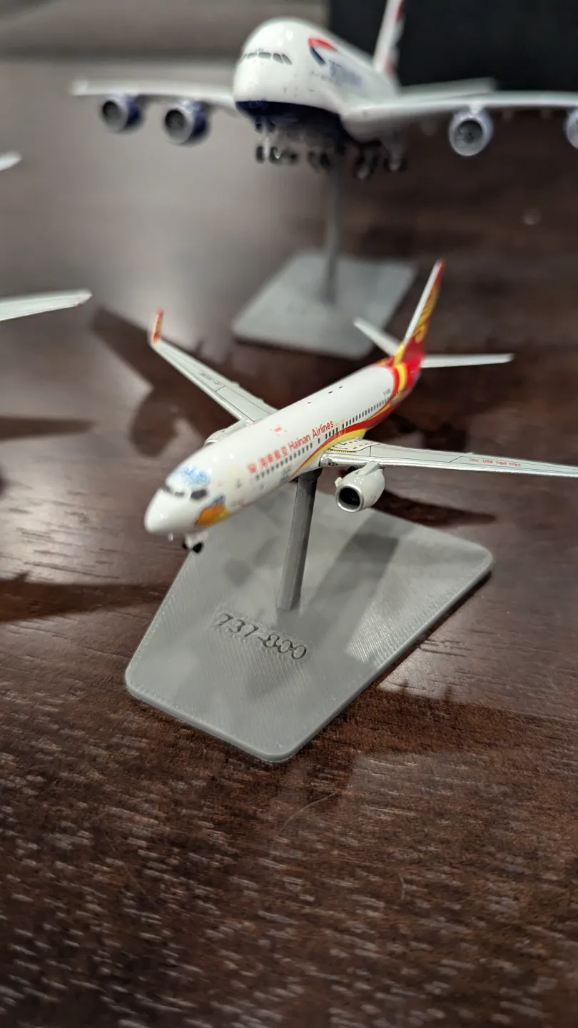 Build Your Own Model Airplane Stand (1:400) by 3D Werks MakerWorld ...