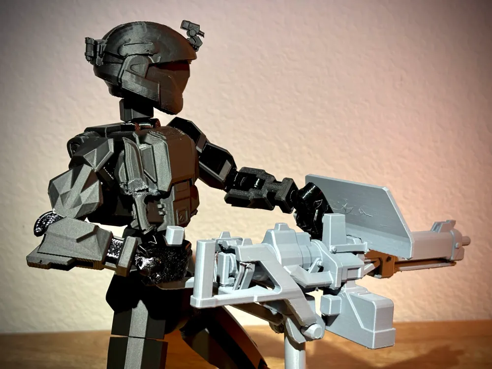 Dummy 13 AIE-486H Halo Heavy Machine Gun | v1 by Chase Curtis | Dummy ...