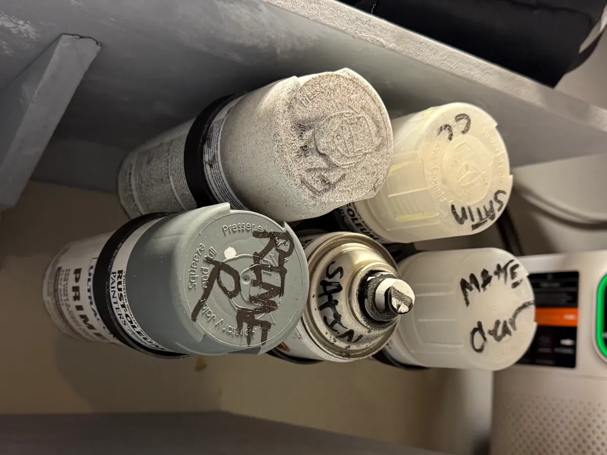 Spray Paint Can Hanging Rack / Holder - Free 3D Print Model - MakerWorld