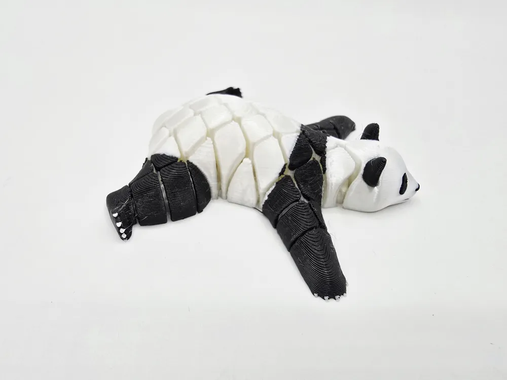 Cute Flexi Panda - Free 3D Print Model - MakerWorld
