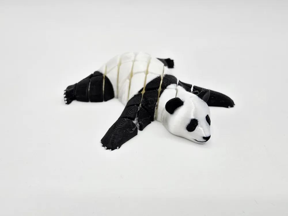 Cute Flexi Panda - Free 3D Print Model - MakerWorld