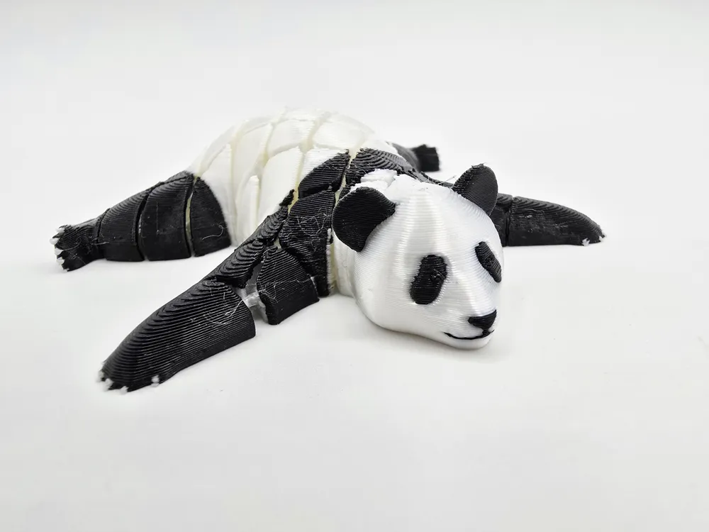 Cute Flexi Panda - Free 3D Print Model - MakerWorld
