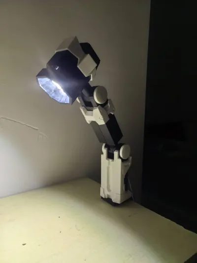 Shadow Desk Lamp - Free 3D Print Model - MakerWorld