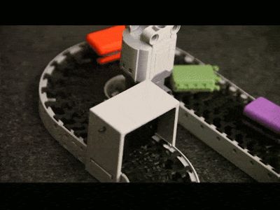 Modular Mini Conveyor Belt System - Free 3D Print Model - MakerWorld