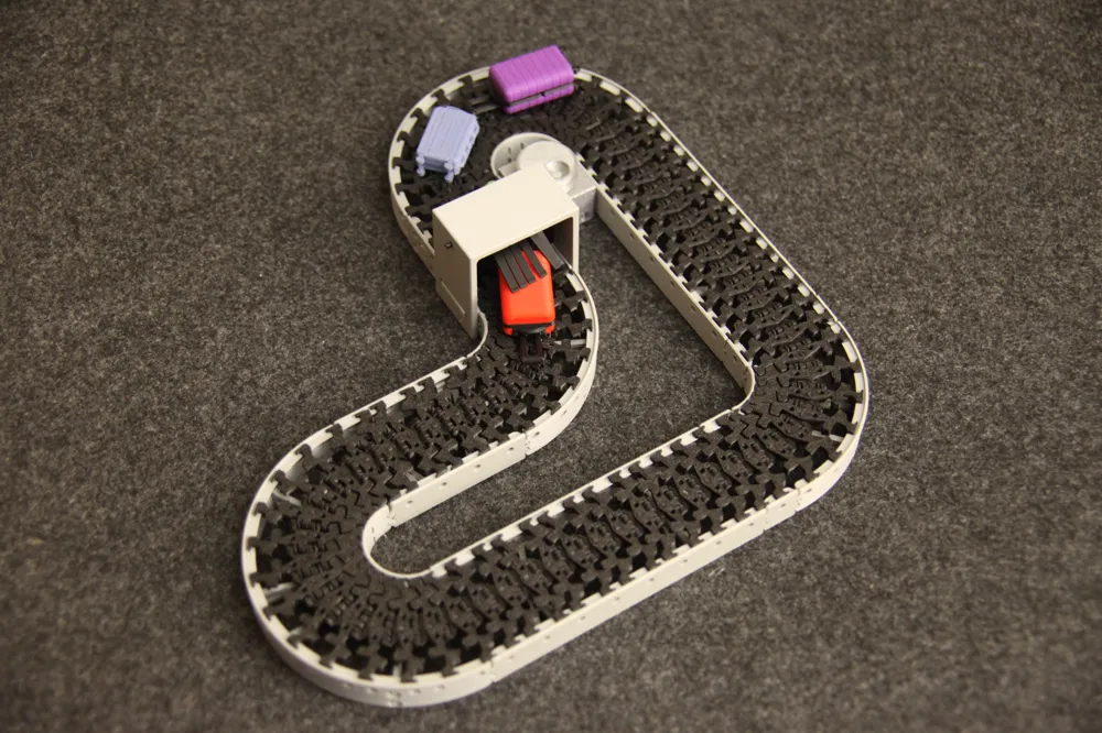 Modular Mini Conveyor Belt System by JohannesDorig MakerWorld: Download ...