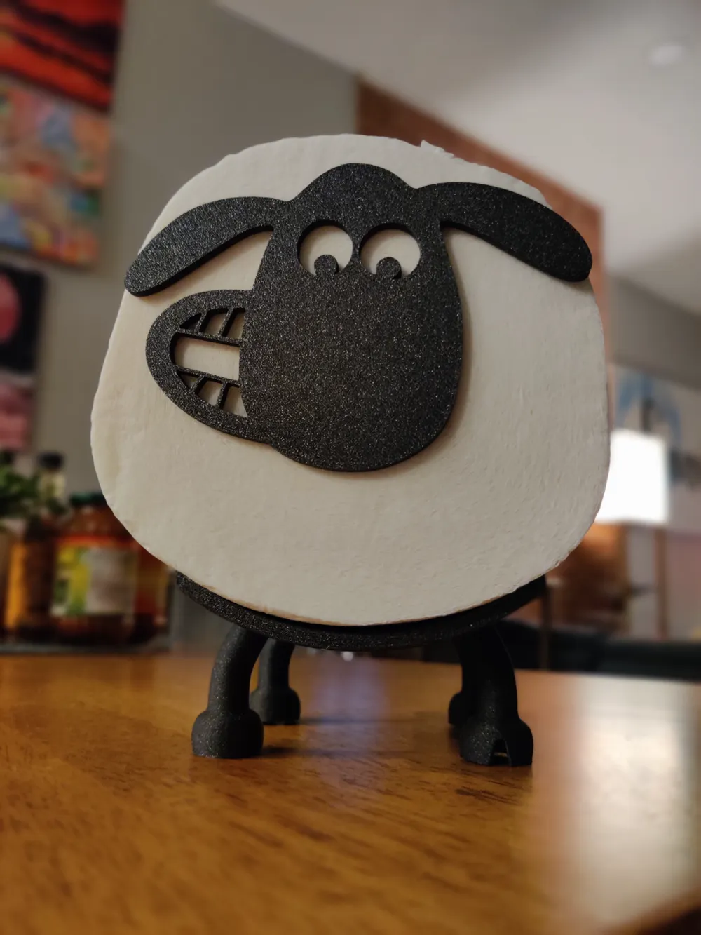 Shaun the Sheep Toilet Roll Holder Remixed by Anool MakerWorld ...