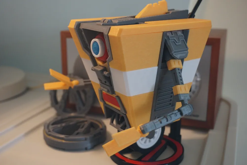 Borderlands 4 Claptrap Model CL4P-TP - Free 3D Print Model - MakerWorld