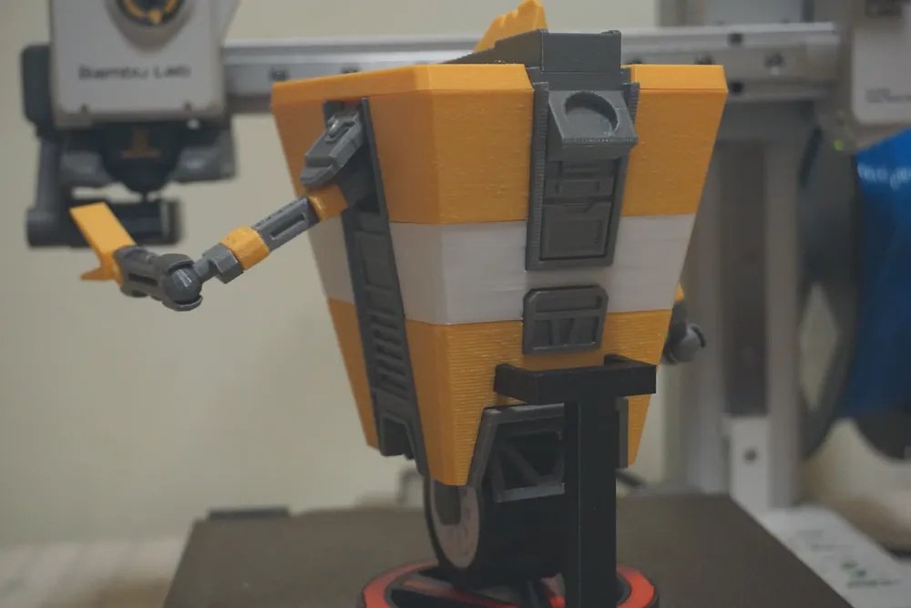 Borderlands 4 Claptrap Model CL4P-TP - Free 3D Print Model - MakerWorld