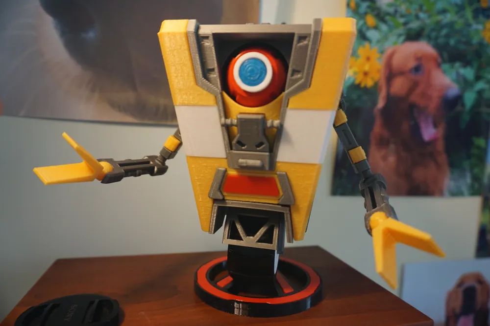 Borderlands 4 Claptrap Model CL4P-TP - Free 3D Print Model - MakerWorld