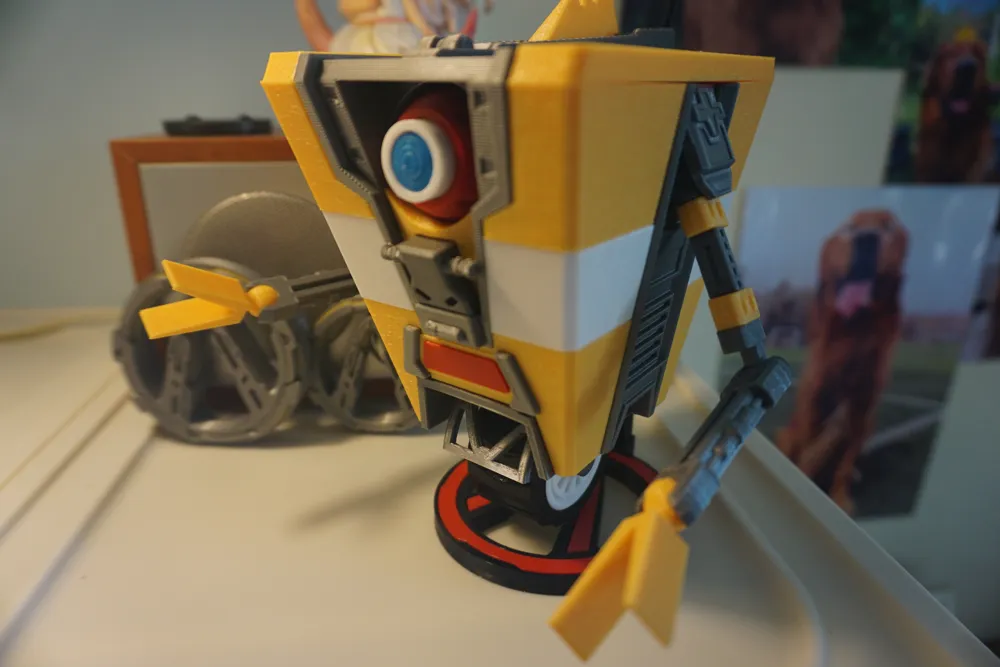Modelo Claptrap de Borderlands 4 cl4p-tp por XXX MakerWorld: Descarga ...