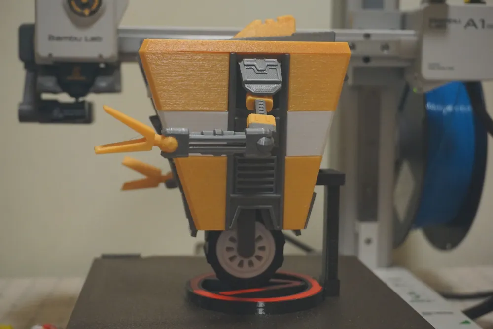 Borderlands 4 Claptrap Model CL4P-TP - Free 3D Print Model - MakerWorld