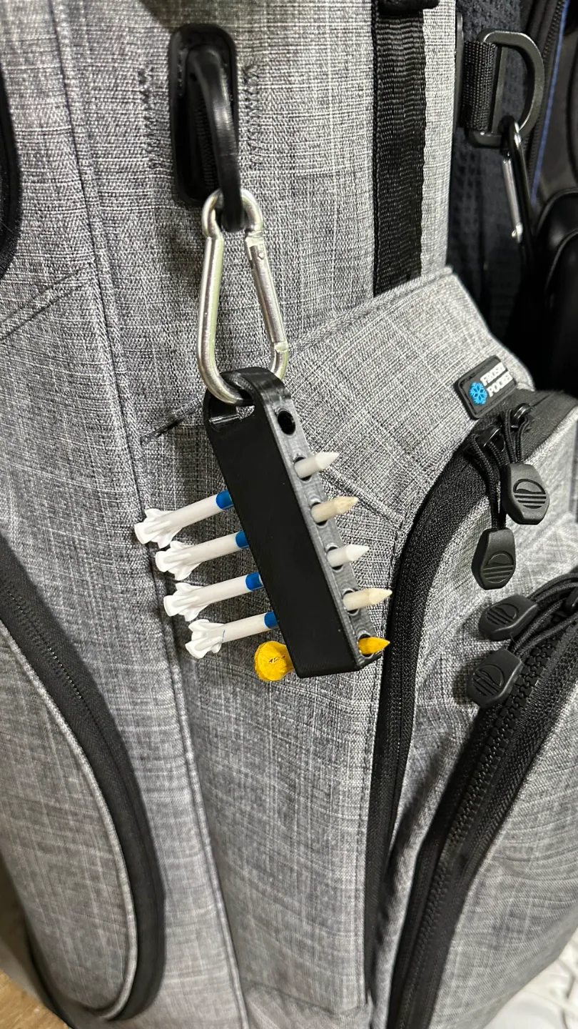 Golf-Tee-Halter mit Schlaufe und CAD von JakeP_3D - MakerWorld