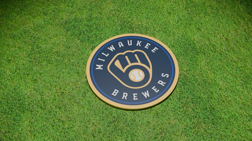 Milwaukee Brewers Coaster by mker17MakerWorld: Download Free 3D Models