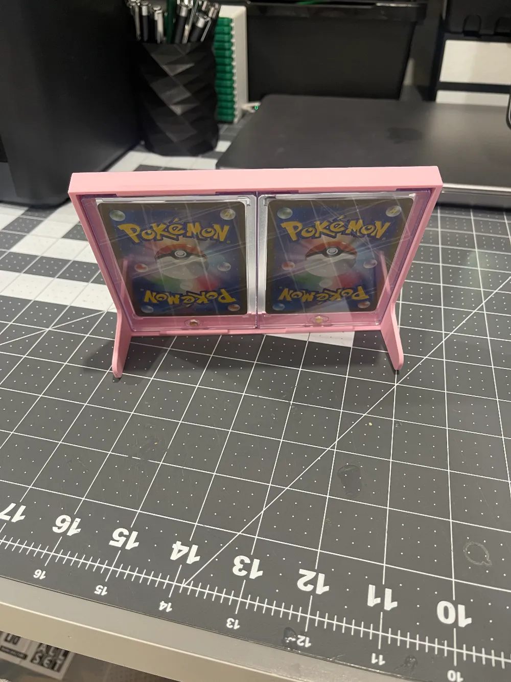 One Touch 2 Card Display Stand by LewisD - MakerWorld