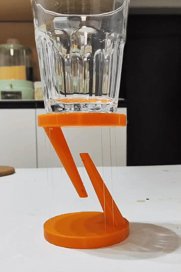 Tension Structure Suspended Display Stand by lich MakerWorld: Download ...