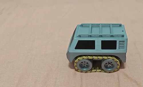 Mini tracked remote control car - Free 3D Print Model - MakerWorld