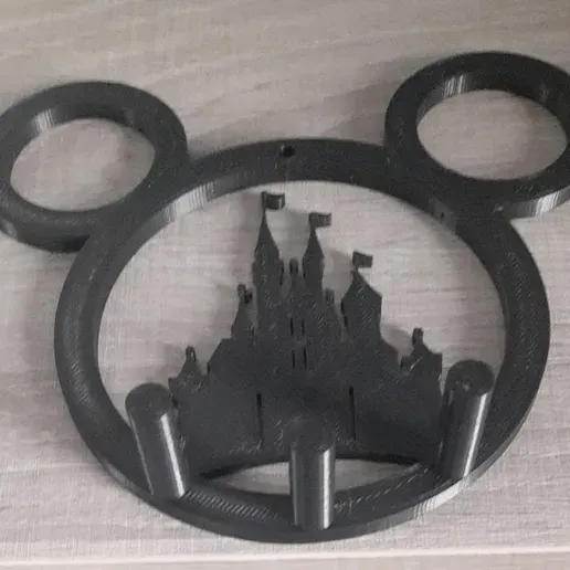 DISNEY KEY HOLDER - Free 3D Print Model - MakerWorld