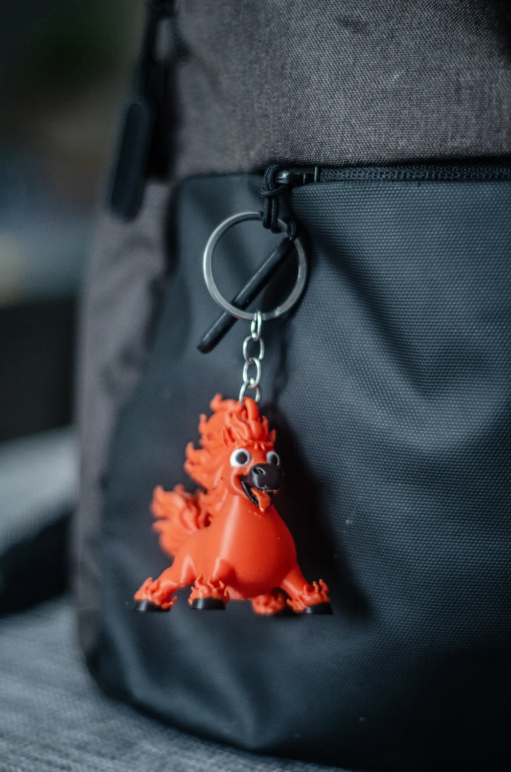 Fire Spirit Horse Mini Talisman - Free 3D Print Model - MakerWorld