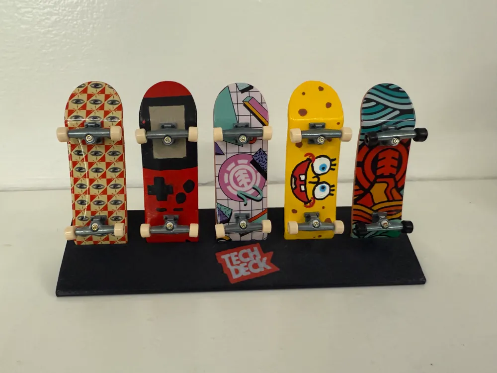 Tech Deck Display Stand by Matt MakerWorld: Download Free 3D Models