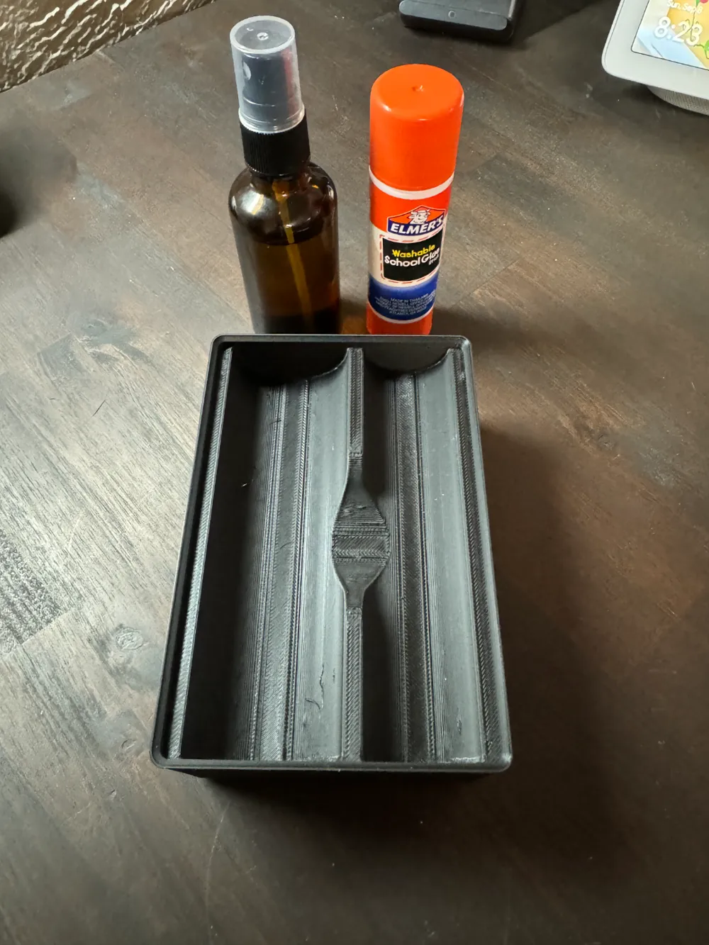 Gridfinity Glue Stick and Spray Bottle Bin by Rouge Bean - MakerWorld