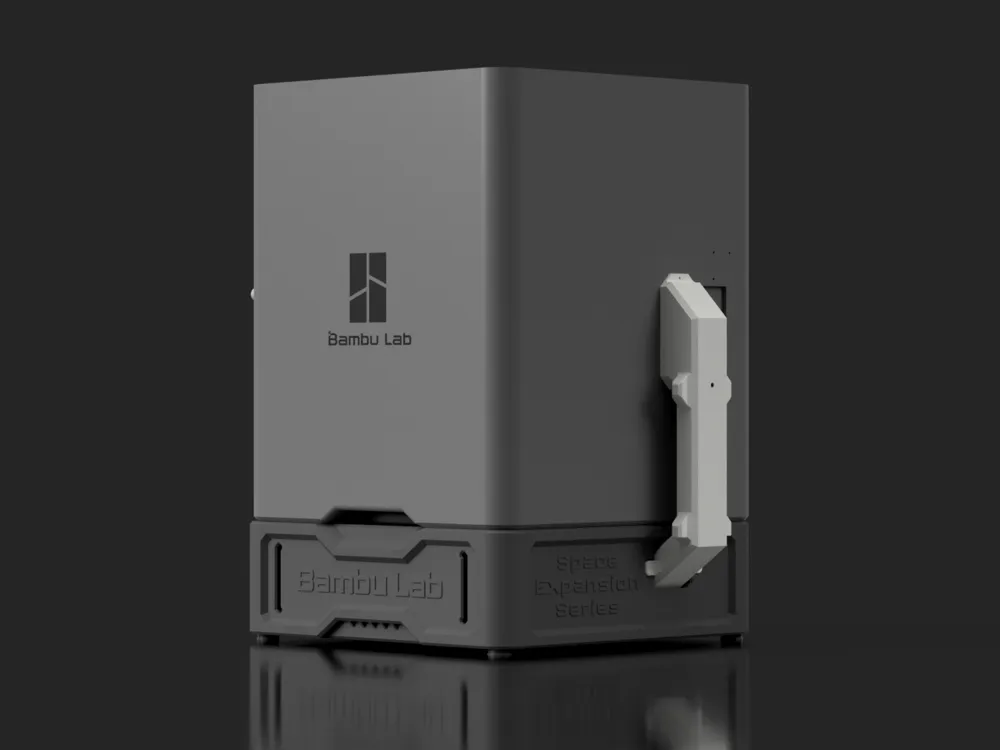 Space Expansion Series —《Tower Shield》P2S Storage Base - Free 3D Print ...