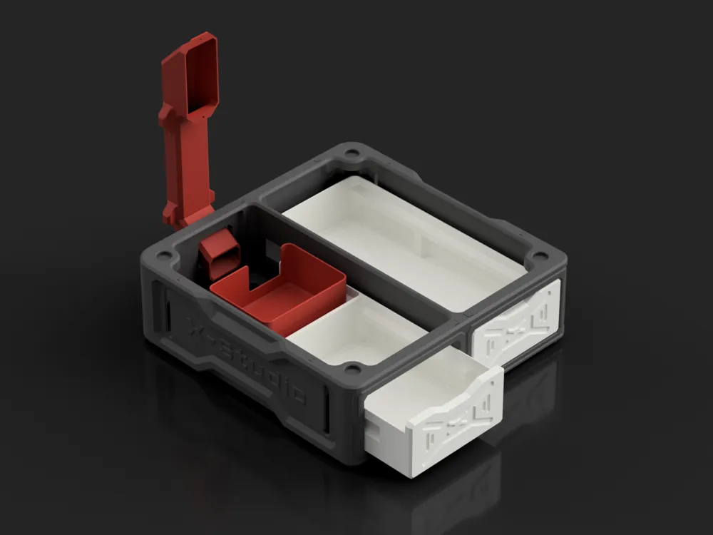 Space Expansion Series —《Tower Shield》P2S Storage Base - Free 3D Print ...