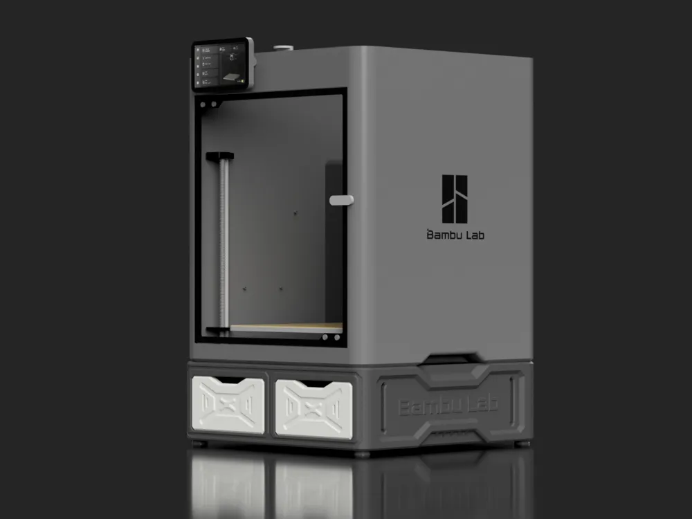 Space Expansion Series —《Tower Shield》P2S Storage Base - Free 3D Print ...