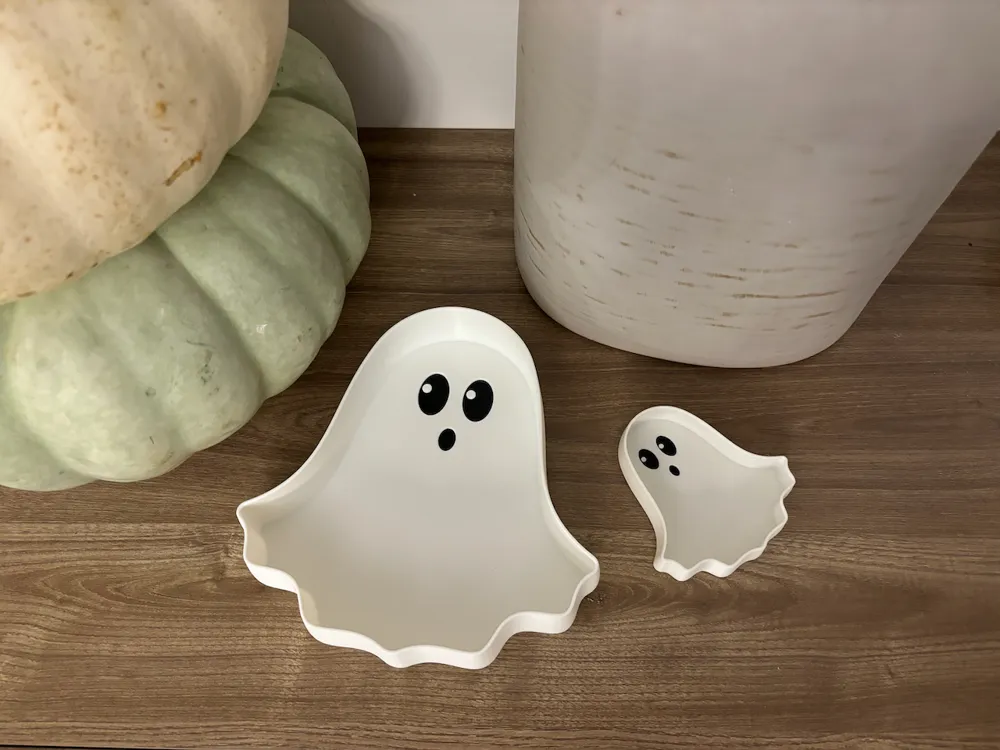 Cute ghost tray by JB Custom Designs MakerWorld: Download Free 3D Models