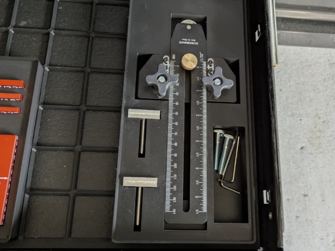 Gridfinity GoingMake Thin Rip Jig bin - Free 3D Print Model - MakerWorld