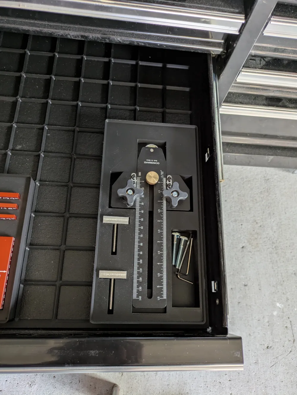 Gridfinity GoingMake Thin Rip Jig bin - Free 3D Print Model - MakerWorld