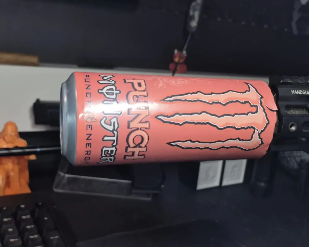 Monster Can Supressor - Free 3D Print Model - MakerWorld